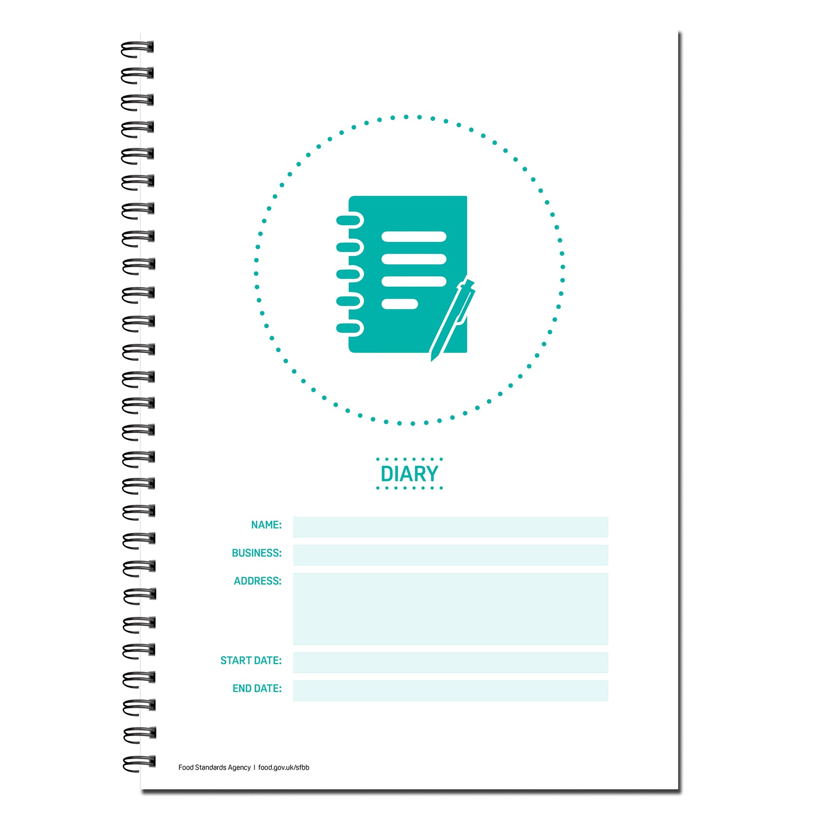 Safer Food Better Business For Caterers | 52 week Diary | BINDER REFIL ...